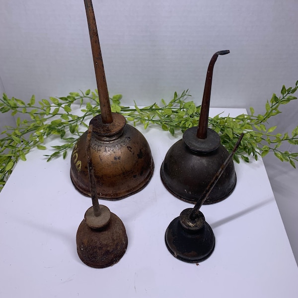 Antique Oil Cans - Etsy