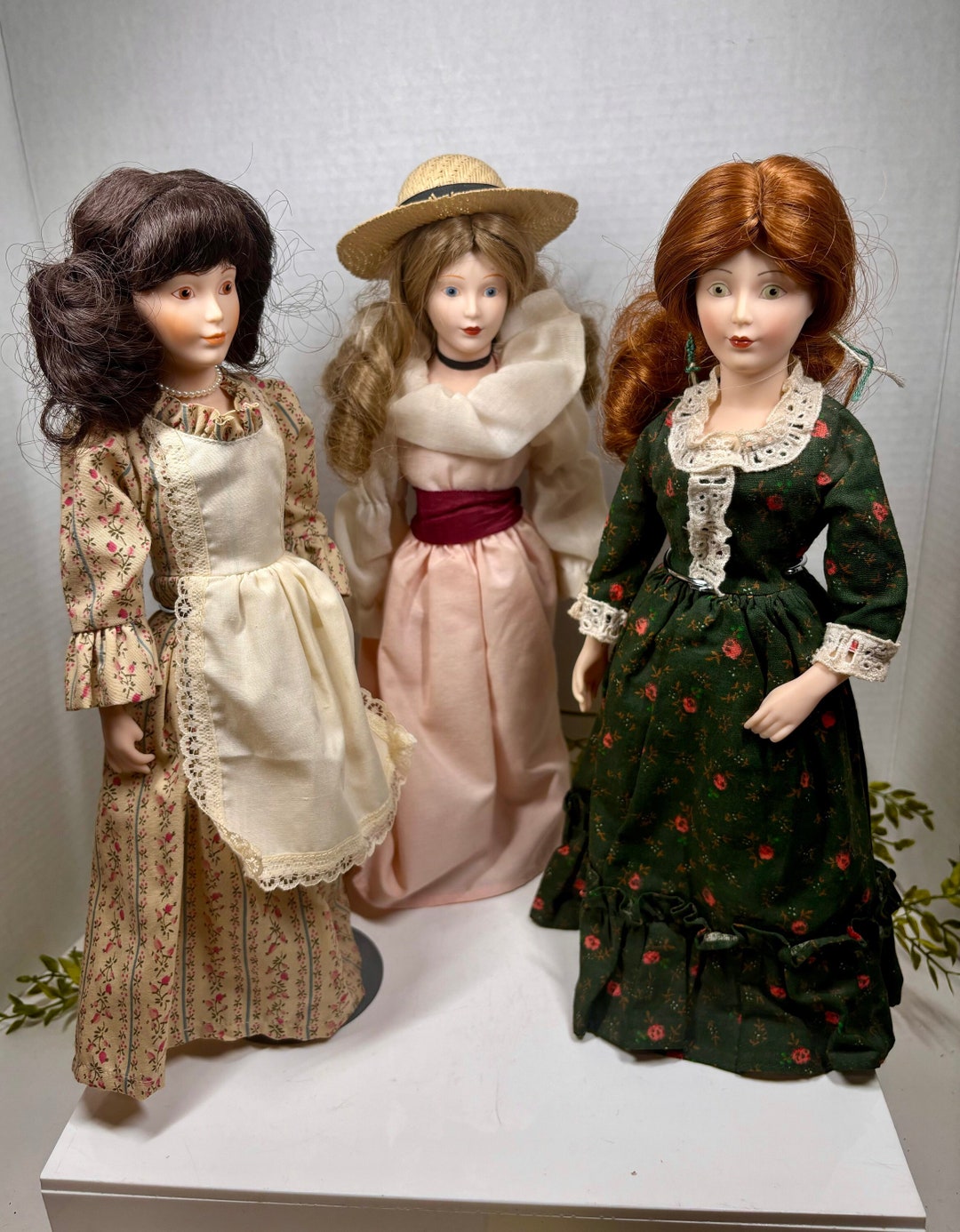 Franklin Mint Heirloom Dolls Little Maids of 13 Colonies 1980s Lot of 3 ...