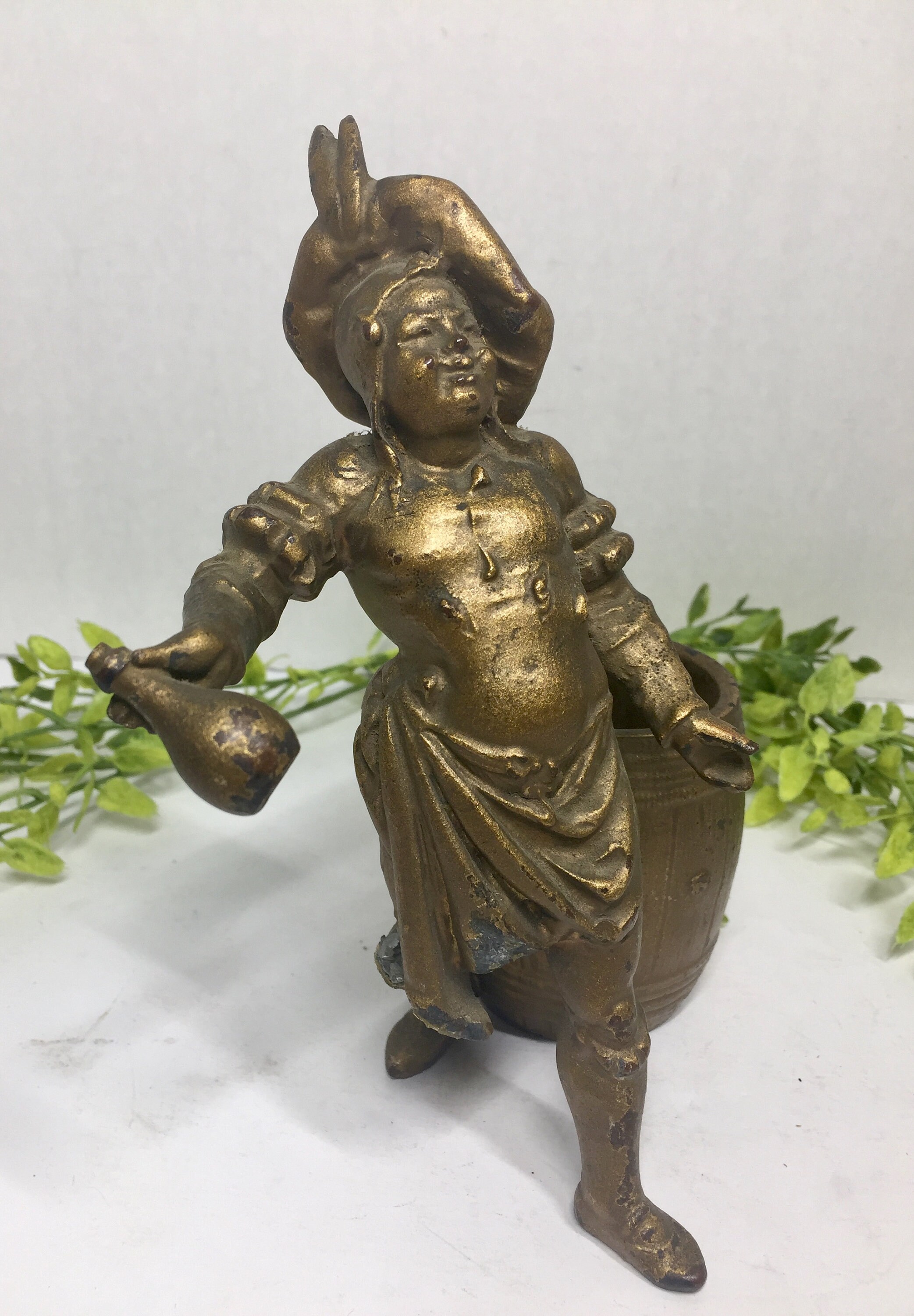 Rare Vintage 1880s Clock Topper Gilted Bronze Metal FREE | Etsy