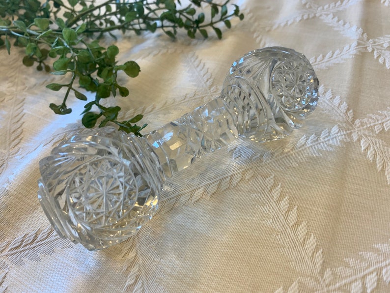 Antique 1800s Victorian Cut Crystal Spoon Rest Brilliant - Etsy