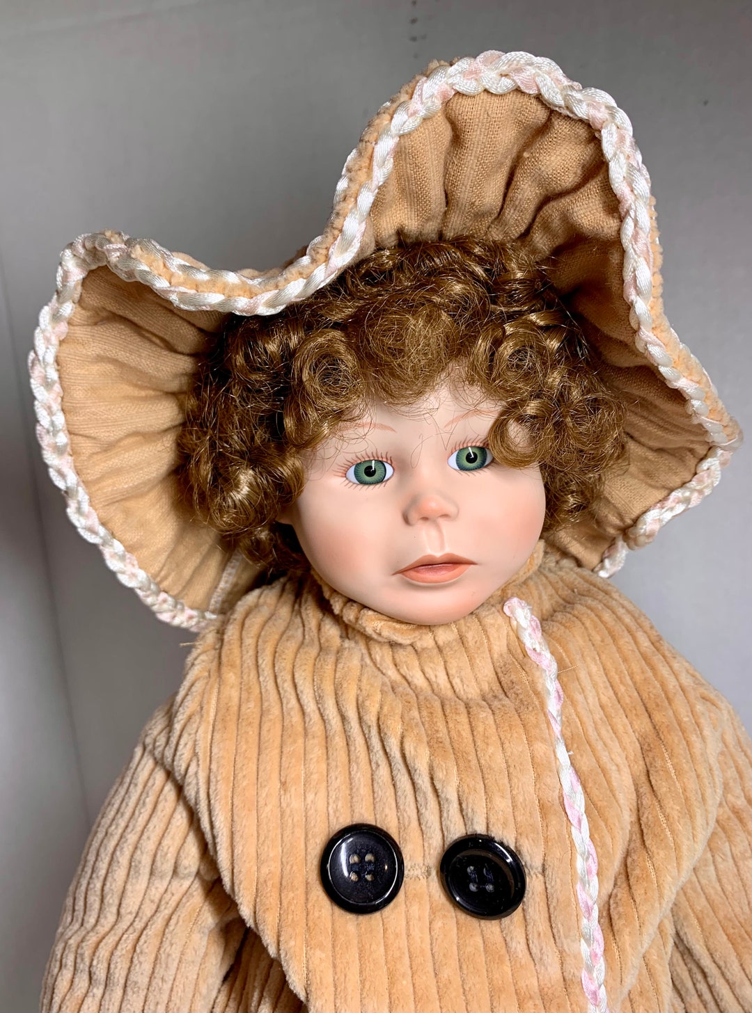 Lenox Ellis Island Doll Collection Megan Irish Immigrant Porcelain Doll ...