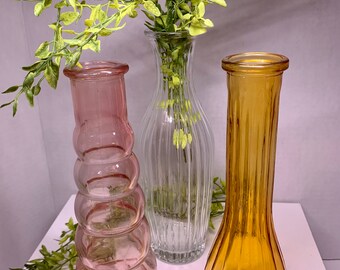 Trio of Vases - Etsy