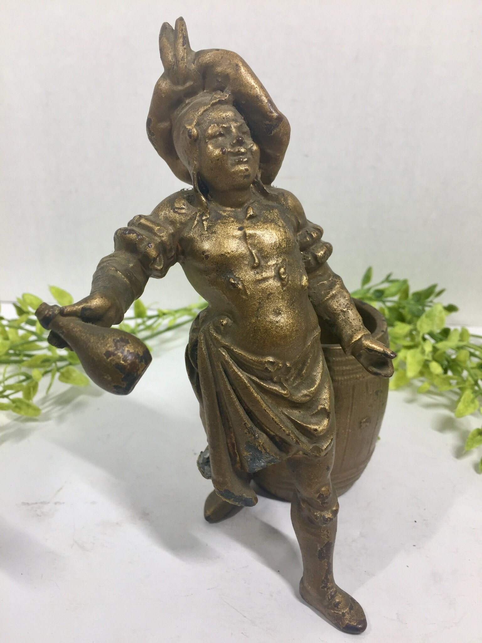 Rare Vintage 1880s Clock Topper Gilted Bronze Metal FREE | Etsy