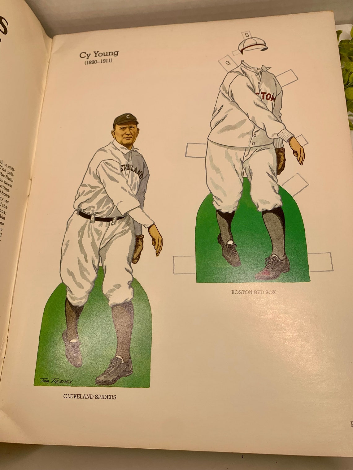 1985 Vintage Legendary Baseball Stars Paper Dolls Book - Etsy