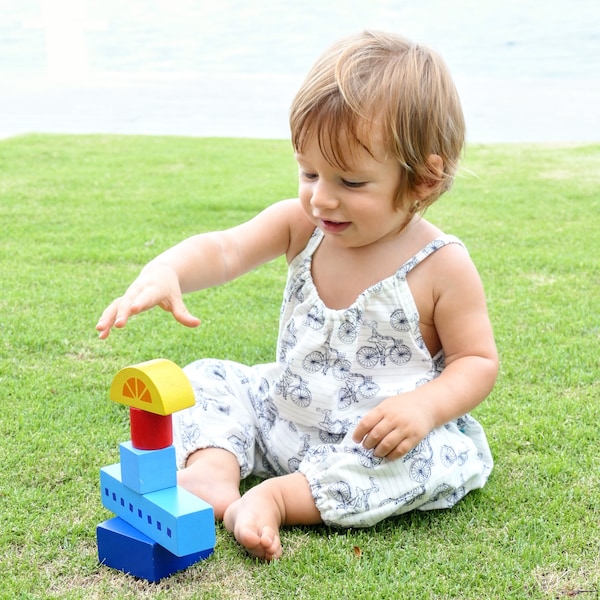 Girls Romper Pattern - Etsy