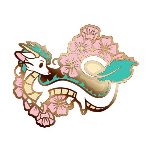 Classic Dragon Pin Jumbo Pin 2.25 Inch Pin Hard Enamel Pin - Etsy