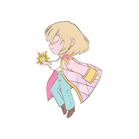 Pastel Howl Hard Enamel Pin Anime Pin Fantasy Pin Magical Etsy