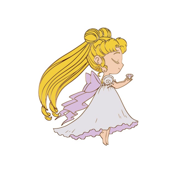 Moon Princess Hard Enamel Pin Anime Pin Fantasy Pin Sailor - Etsy