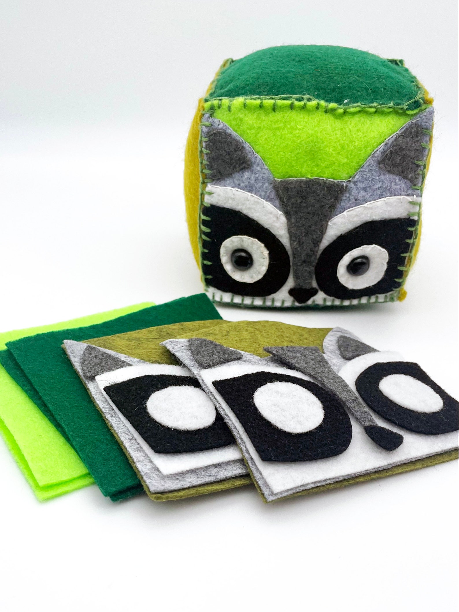 Woodland Animals DIY Felt Soft Blocks Sewing Kit - Etsy