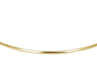 Omega chain necklace | Etsy