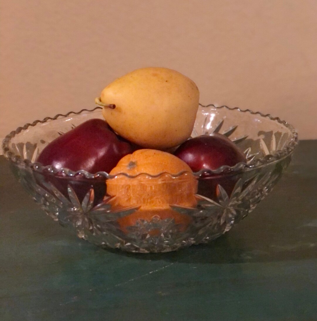 Large Bowl Prescut Crystal Star of David - Etsy