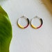 Medicine Wheel Hoop Earrings Native American Four Directions Jewelry ...
