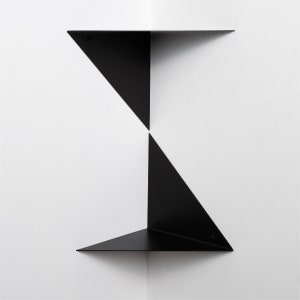 Corner Shelf for Walls, Metal Shelves Wall Mounted, Geometric Wall Rack ...