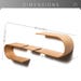 Floating Wall Mounted Oval Shelf From Wood, Decorative Geometric Wooden ...