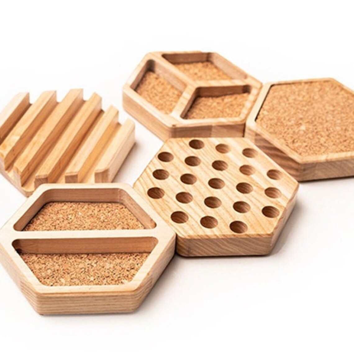 Desktop Storage Organizer Wooden Office Desk Organization Wood - Etsy