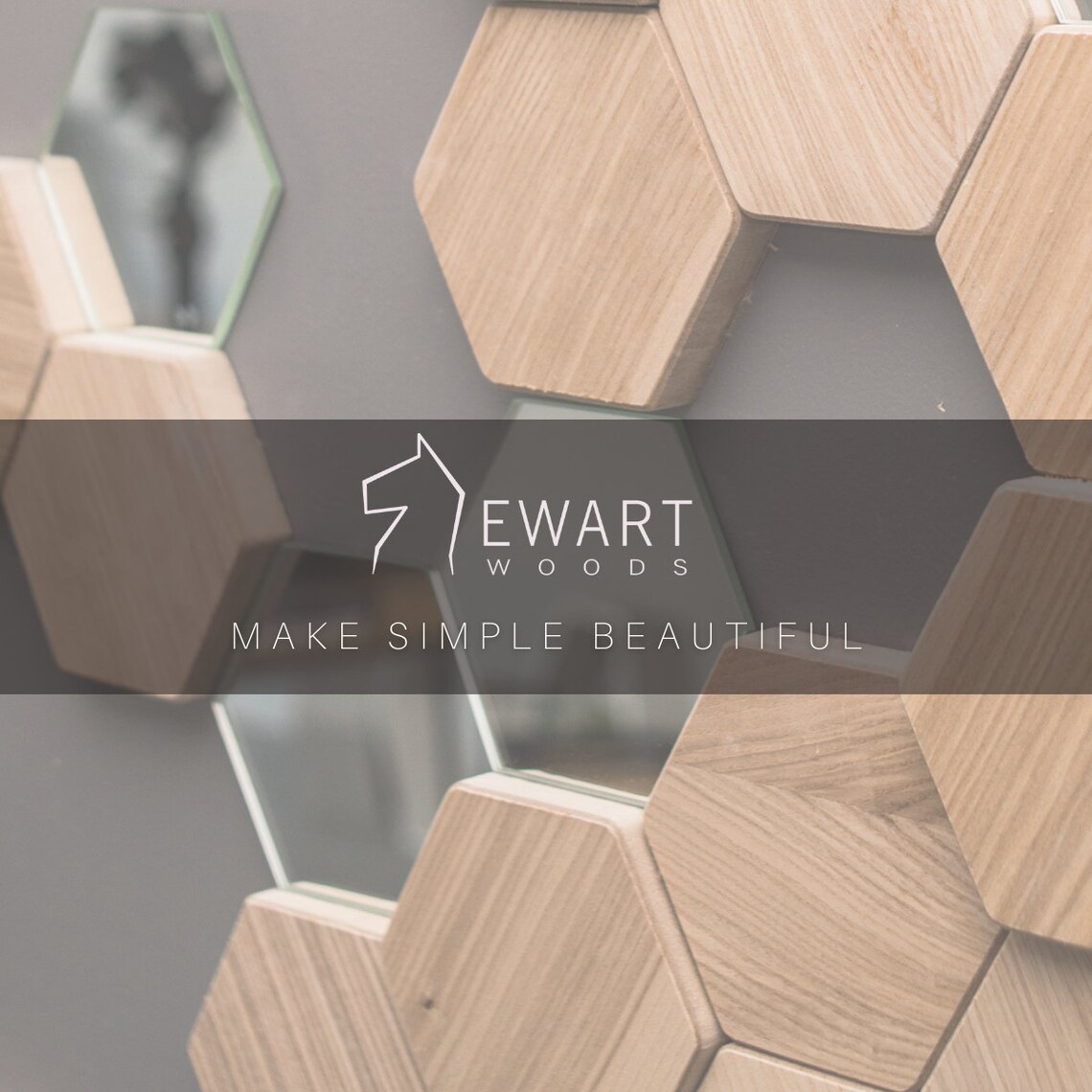 Wood Hexagon Wall Art Decor Geometric Honeycomb Sculpture - Etsy