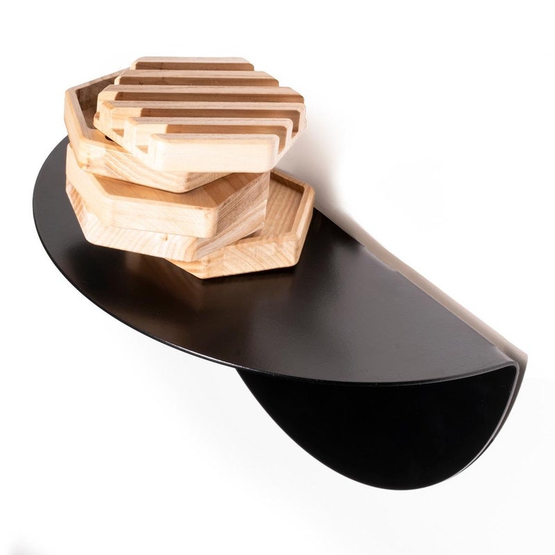 Small Semi Circle Shelf - Etsy UK