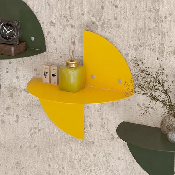 Semi Circle Shelf - Etsy