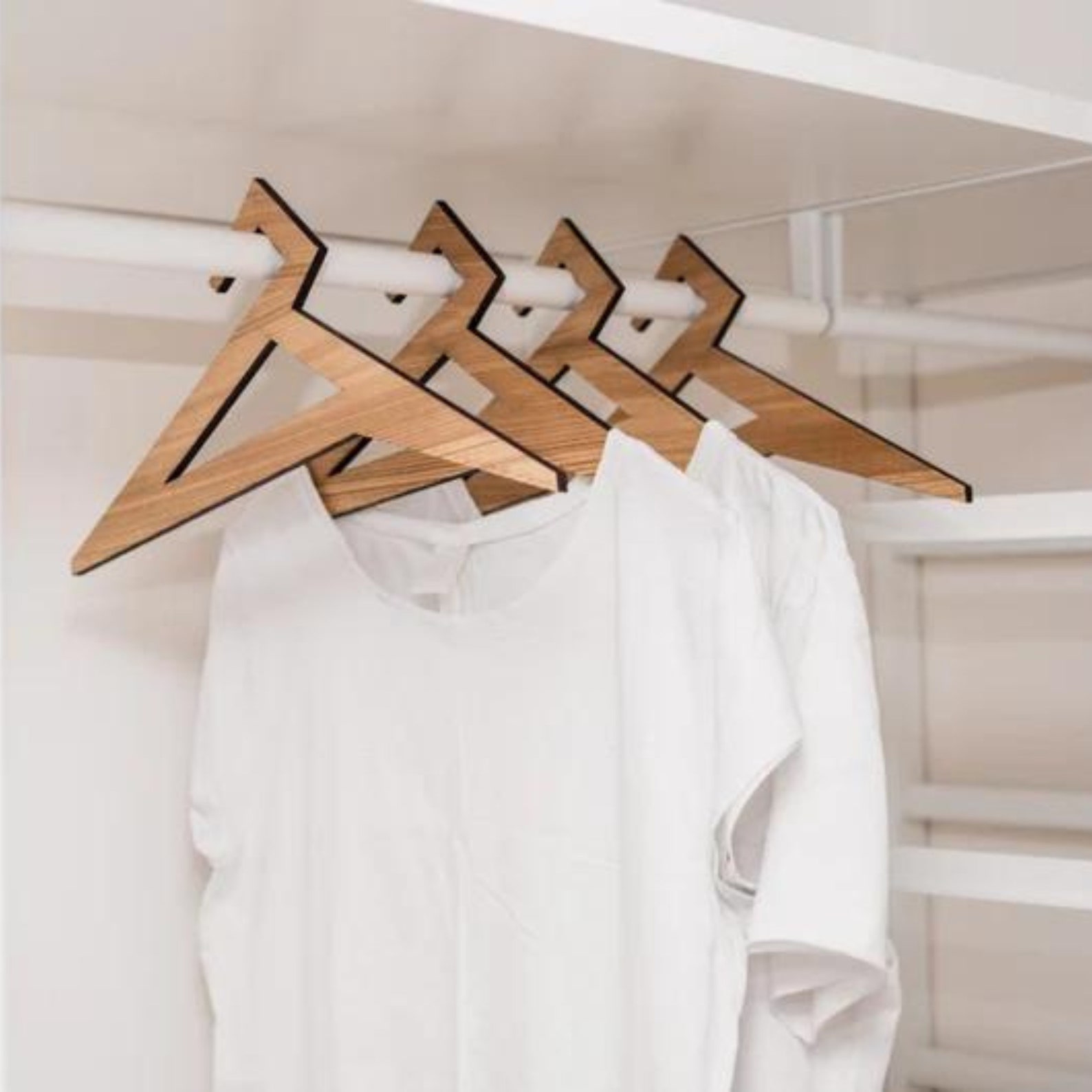Wooden Clothes Rack Hangers Clothing Hanger Wedding Dress Hanger ...