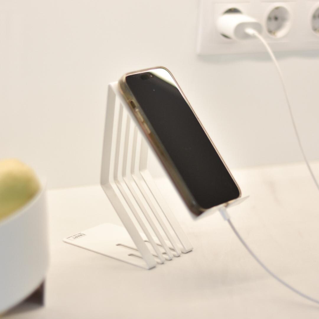 Cell Phone Stand Office Mobile Holder Accessories Desk Station Metal ...