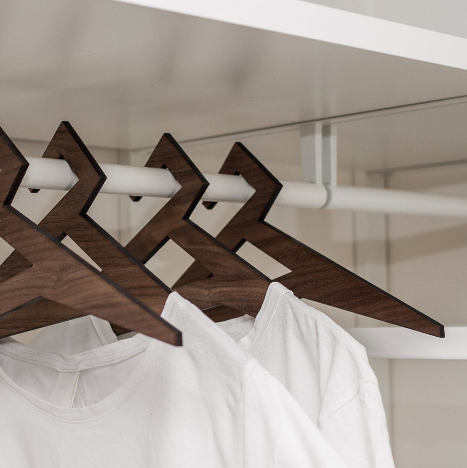 Wooden Clothes Rack Hangers Clothing Hanger Wedding Dress Hanger ...