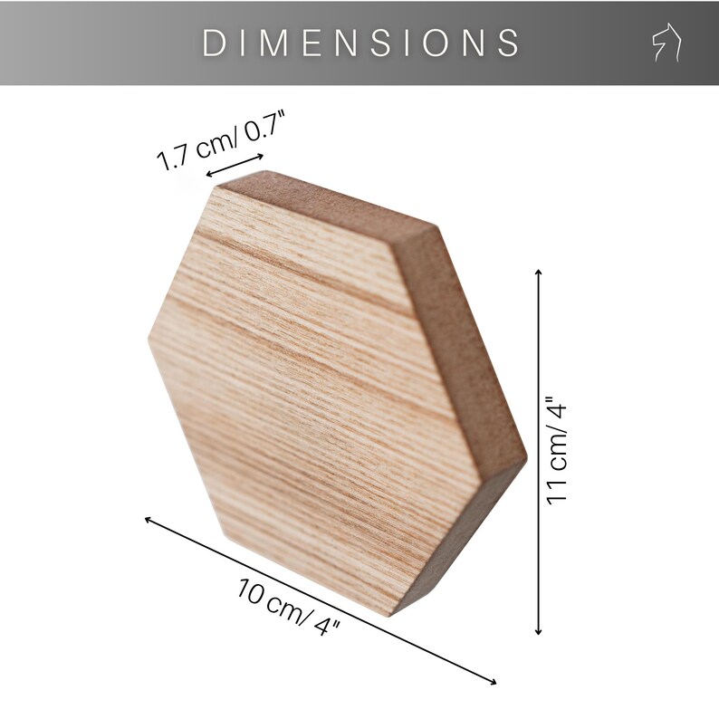 Wood Hexagon Wall Art Decor Geometric Panels Sculpture - Etsy