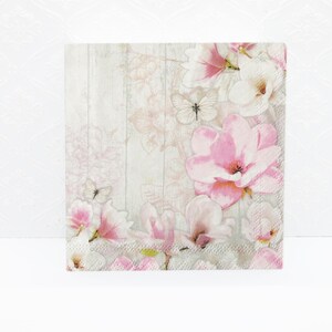 Tissue Box Cover Magnolia Tissue Box Box Cover Square Tissue Holder ...