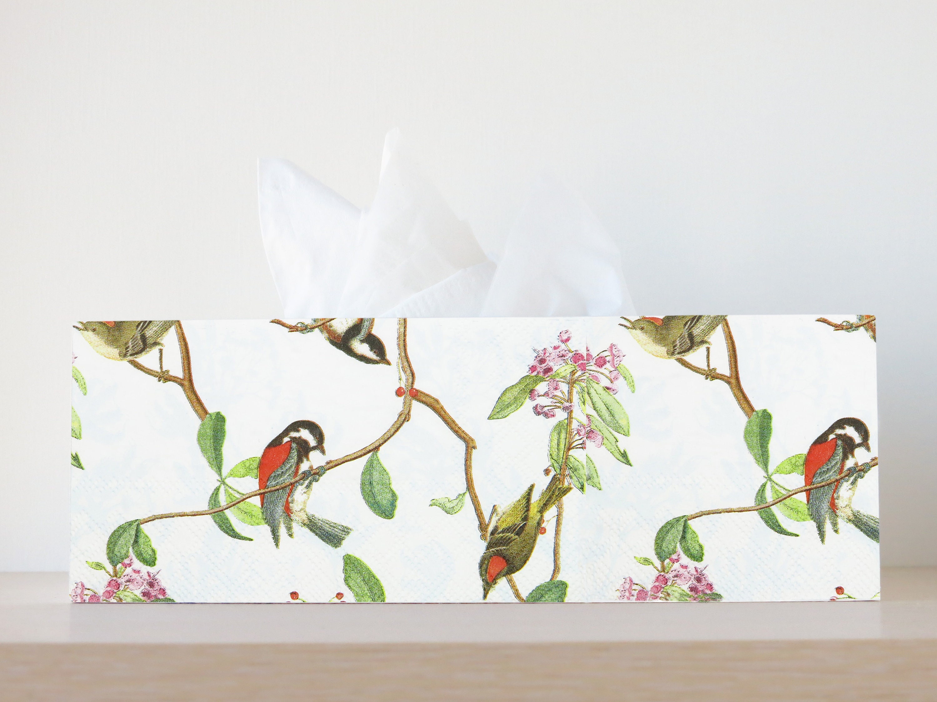 Tissue Box Cover Birds Tissue Box Shelf Decor Tissue Box - Etsy