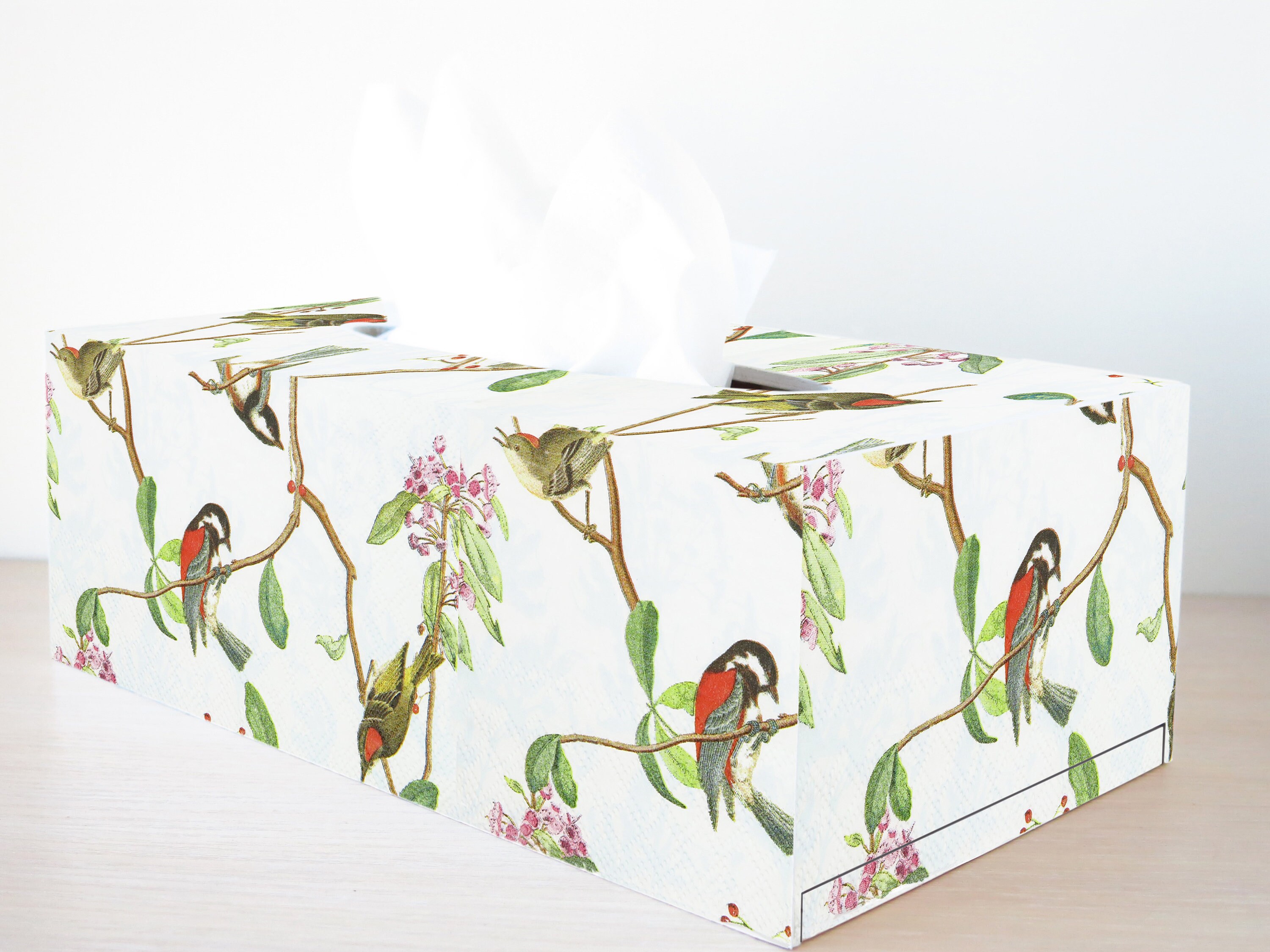Tissue Box Cover Birds Tissue Box Shelf Decor Tissue Box - Etsy