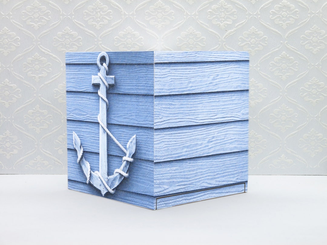 Tissue Box Cover Coastal Tissue Box Sea Lover Gift Wooden - Etsy