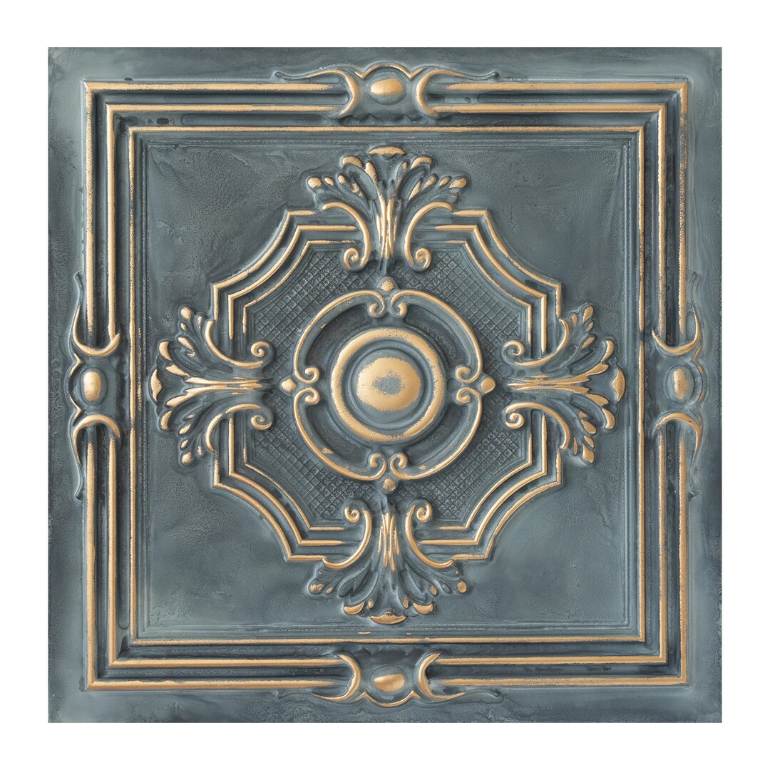 Decorative Tin Ceiling Tile Suspended Wall Panels Easy to Install PVC ...