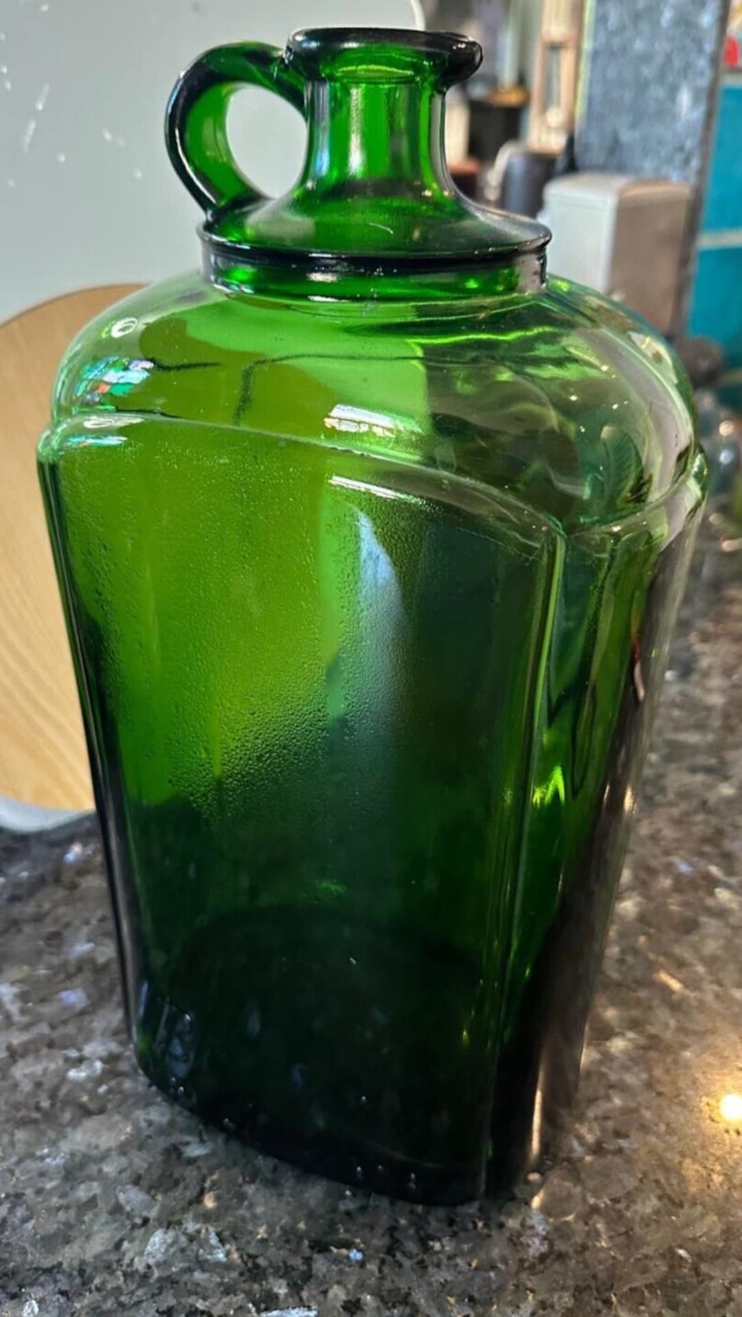 Large Green Rectangle Bottle Brights 1874 ESTD 4L - Etsy