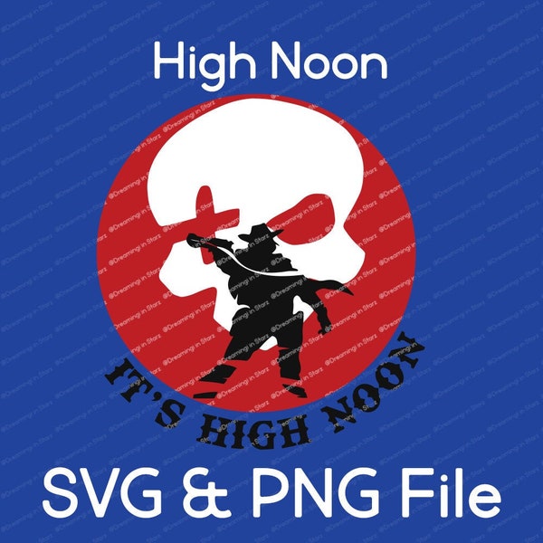 High Noon Svg - Etsy