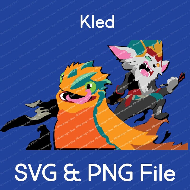 Kled League of Legends Vektor SVG & Transparent PNG - Etsy.de