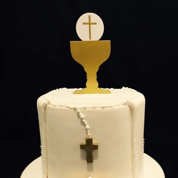 Rosary Cake Topper - Etsy