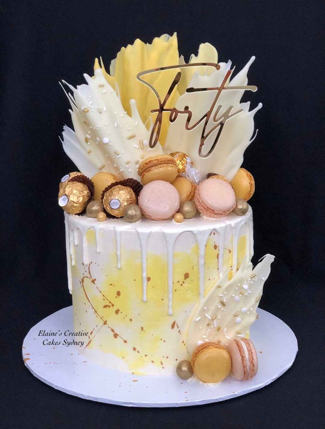 Forty Cake Topper for a 40th Birthday - Etsy