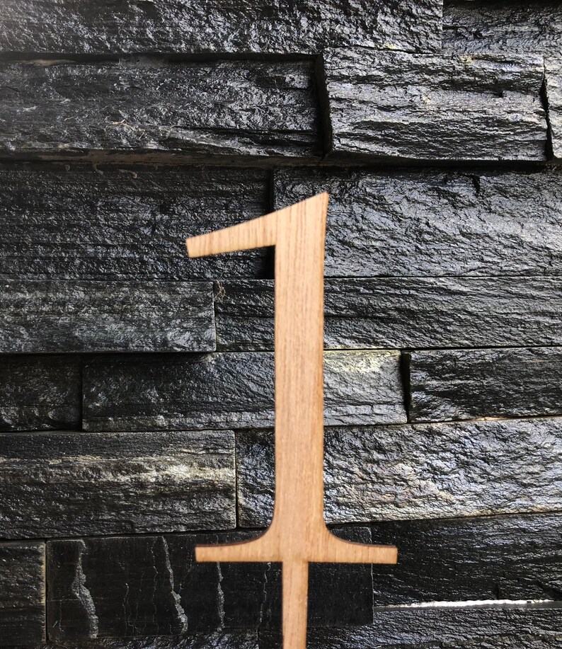 Number 1 Cake Topper for First Birthdau - Etsy