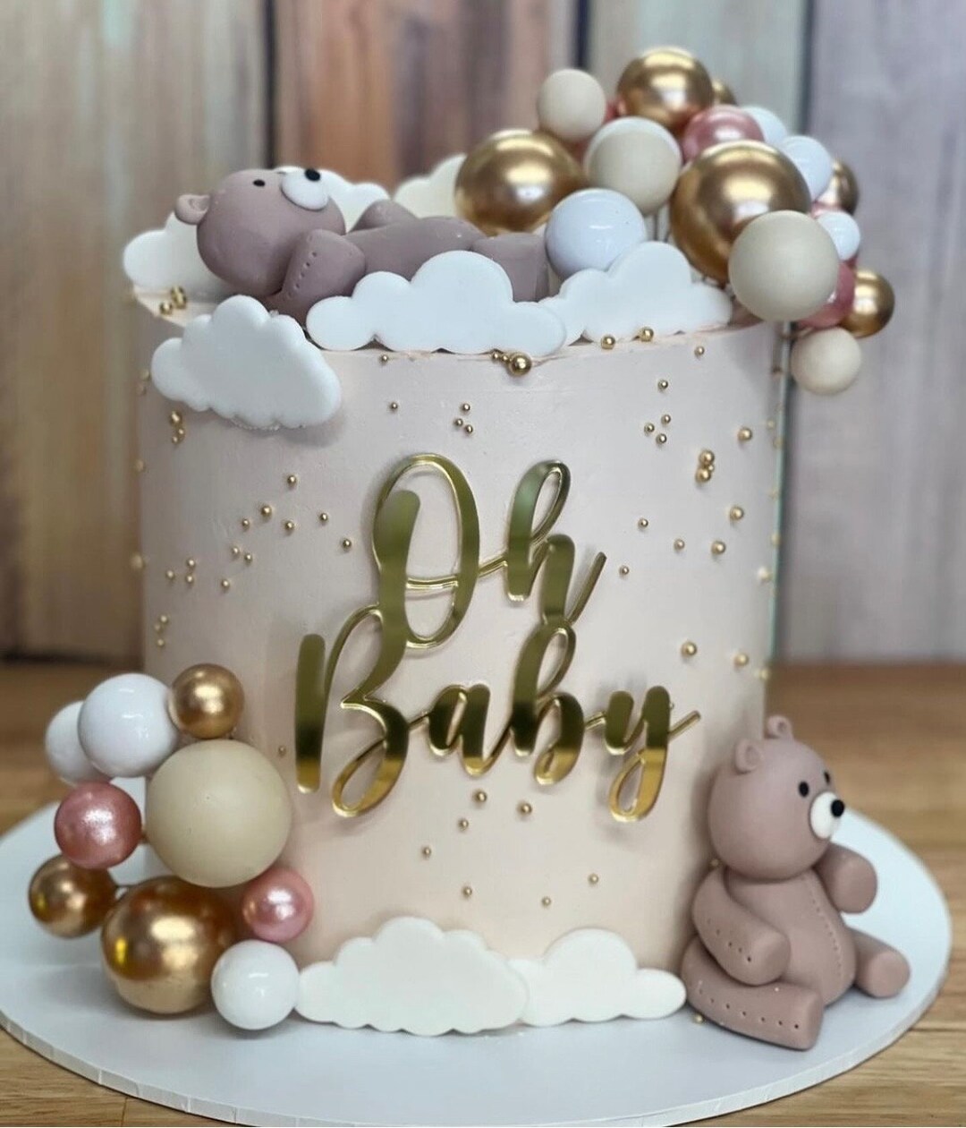 Oh Baby Cake Fropper Charm Baby Shower Baby Announcement - Etsy