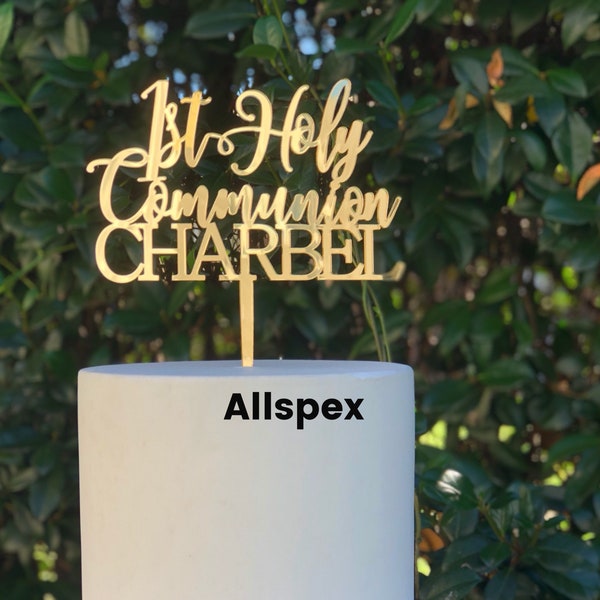 Holy Eucharist Cake Topper - Etsy