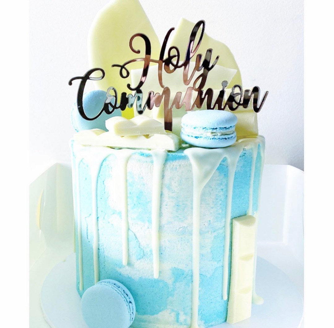 Holy Communion Cake Topper - Etsy