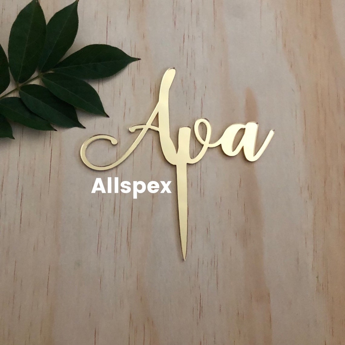 Personalised Name Cake Topper Perfect Addition to a Birthday - Etsy