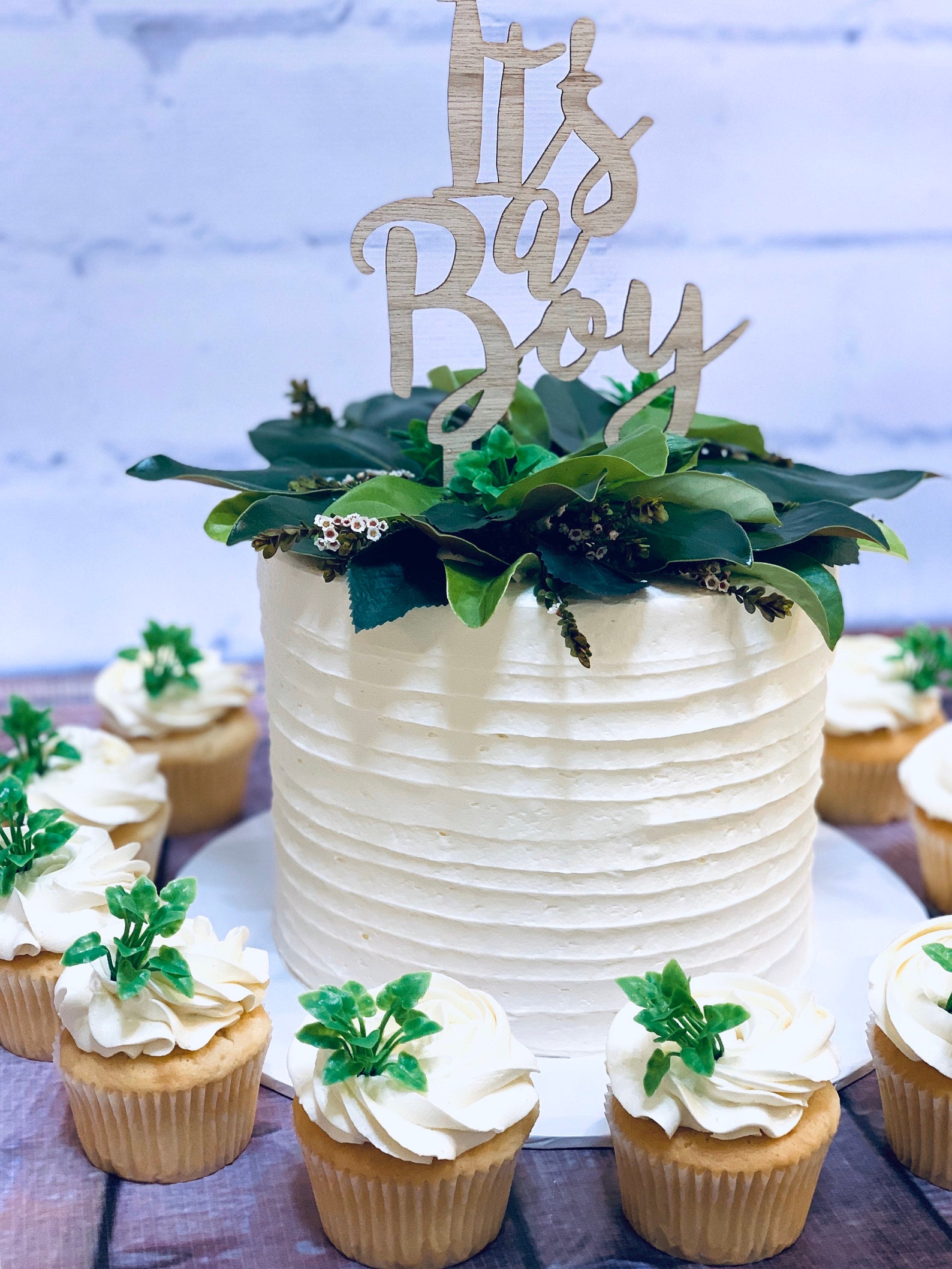 Its a Boy Cake Topper Baby Shower Gender Reveal | Etsy