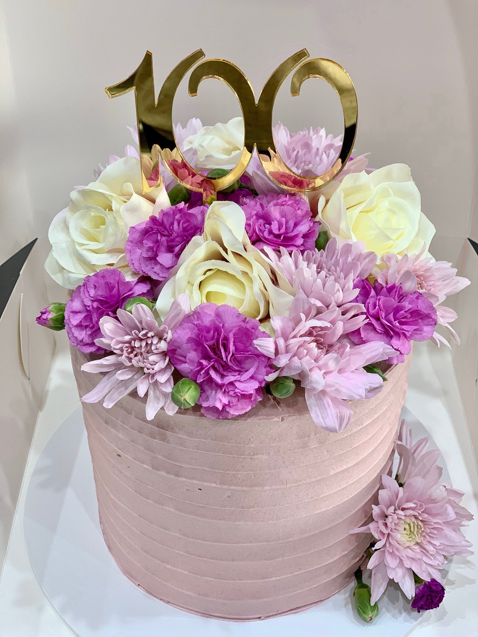 100th Birthday Cake Topper Number 100 Birthday Cake - Etsy