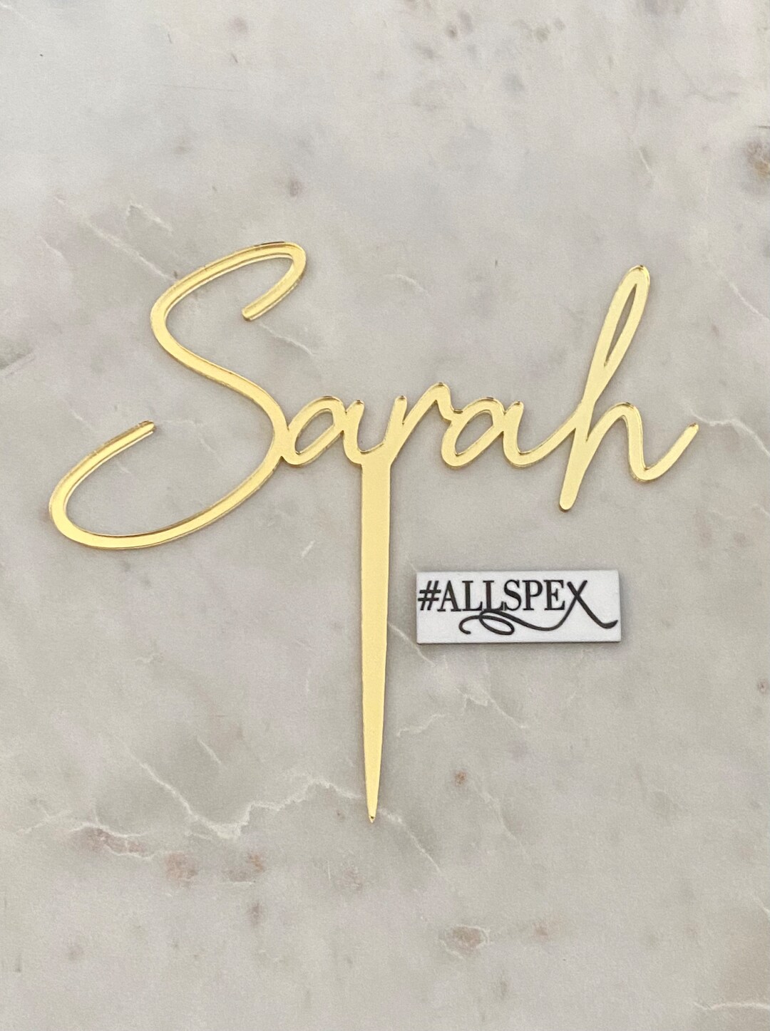 Personalised Name Cake Topper for a Birthday, Christening or Baptism - Etsy