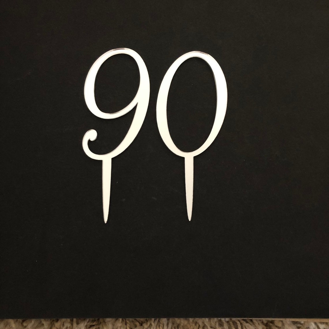 90th Birthday Cake Topper | Etsy