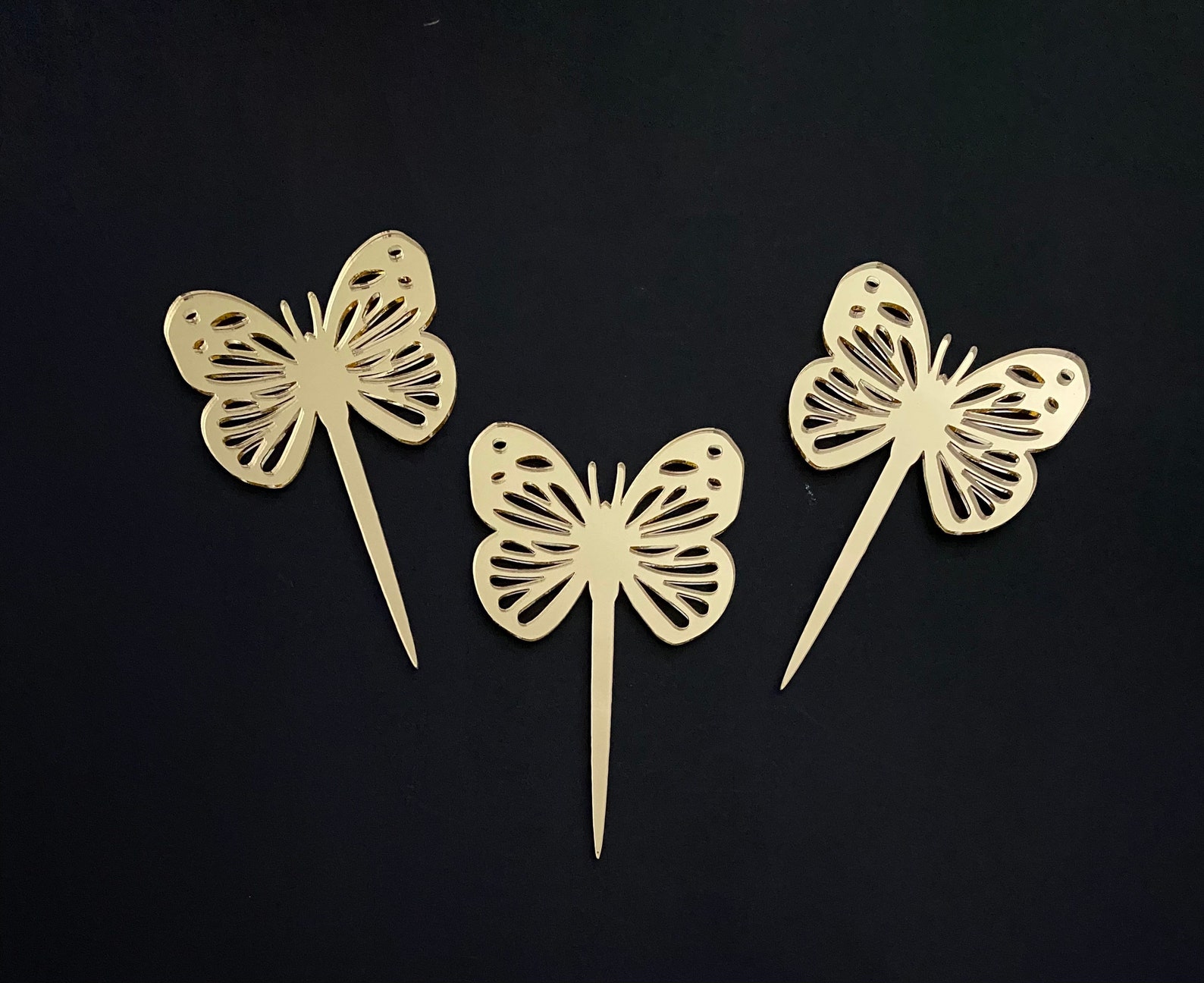 Gâteau papillon Topper Cake Décoration acrylique - Etsy France