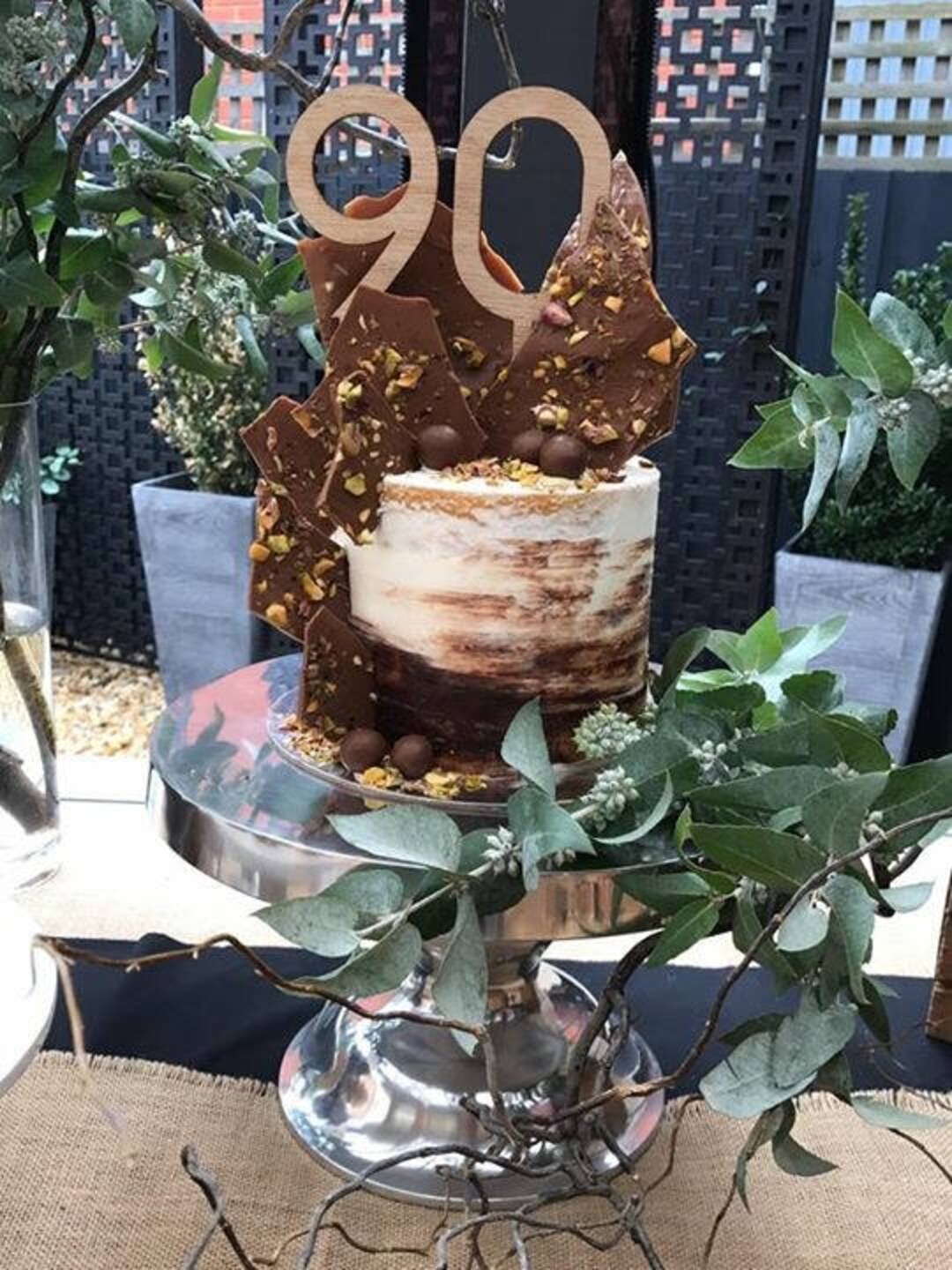 90th Birthday Cake Topper - Etsy