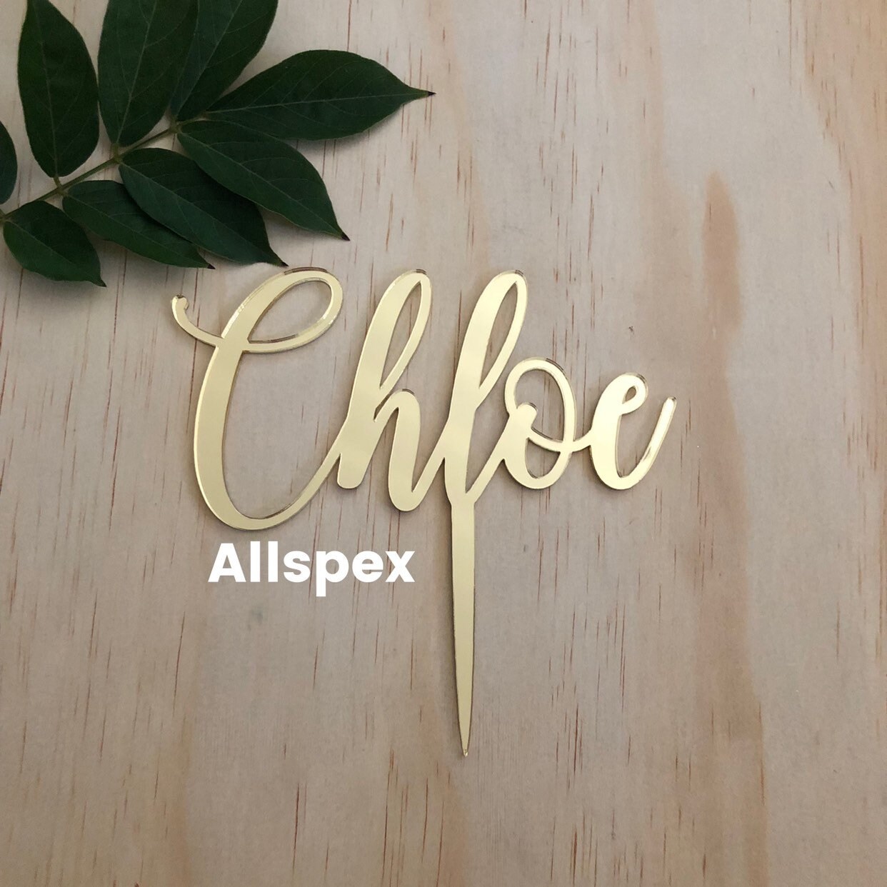 Personalised Name Cake Topper perfect addition to a Birthday | Etsy