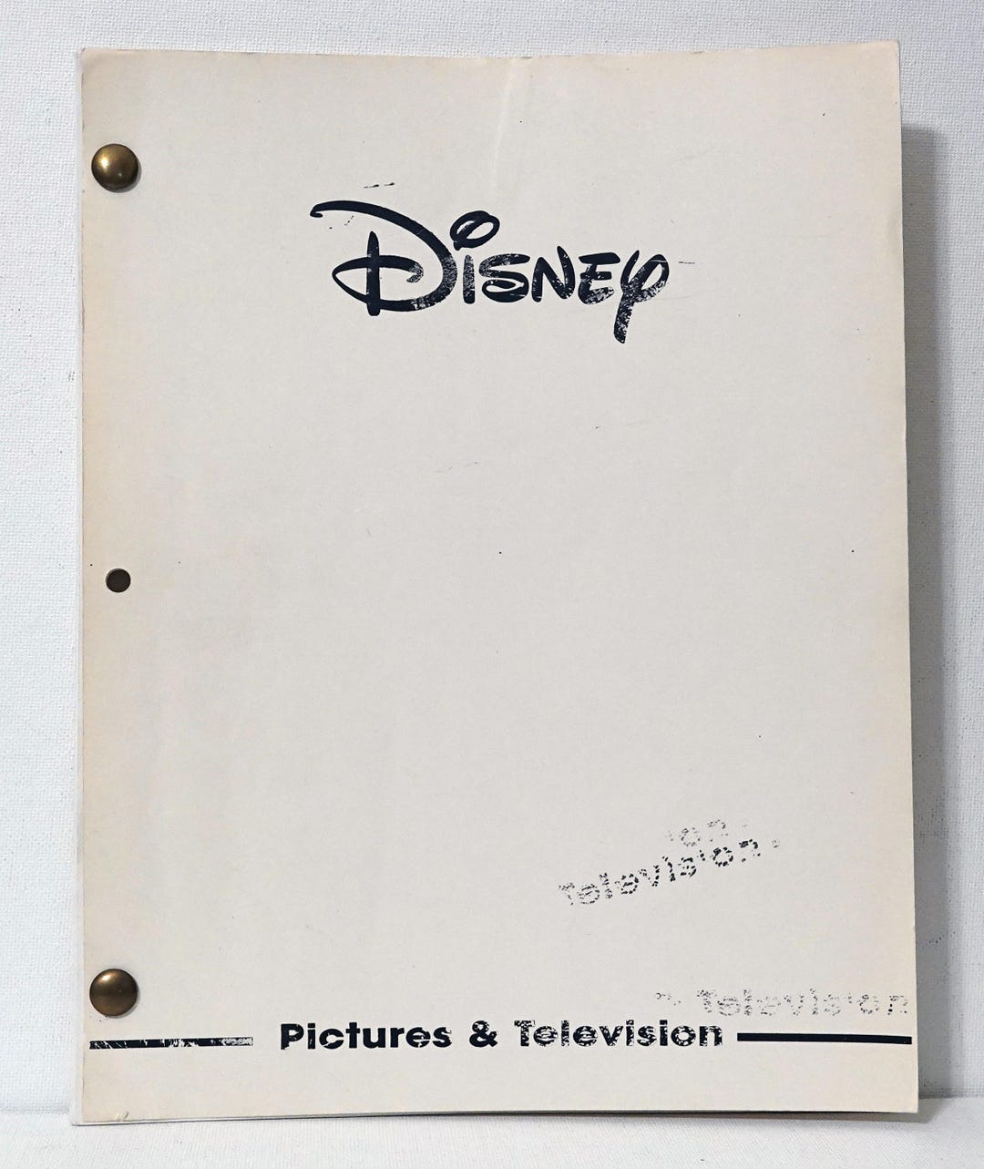 Original Disney TV Show Script for Down and Out in Beverly Hill, 1986 ...