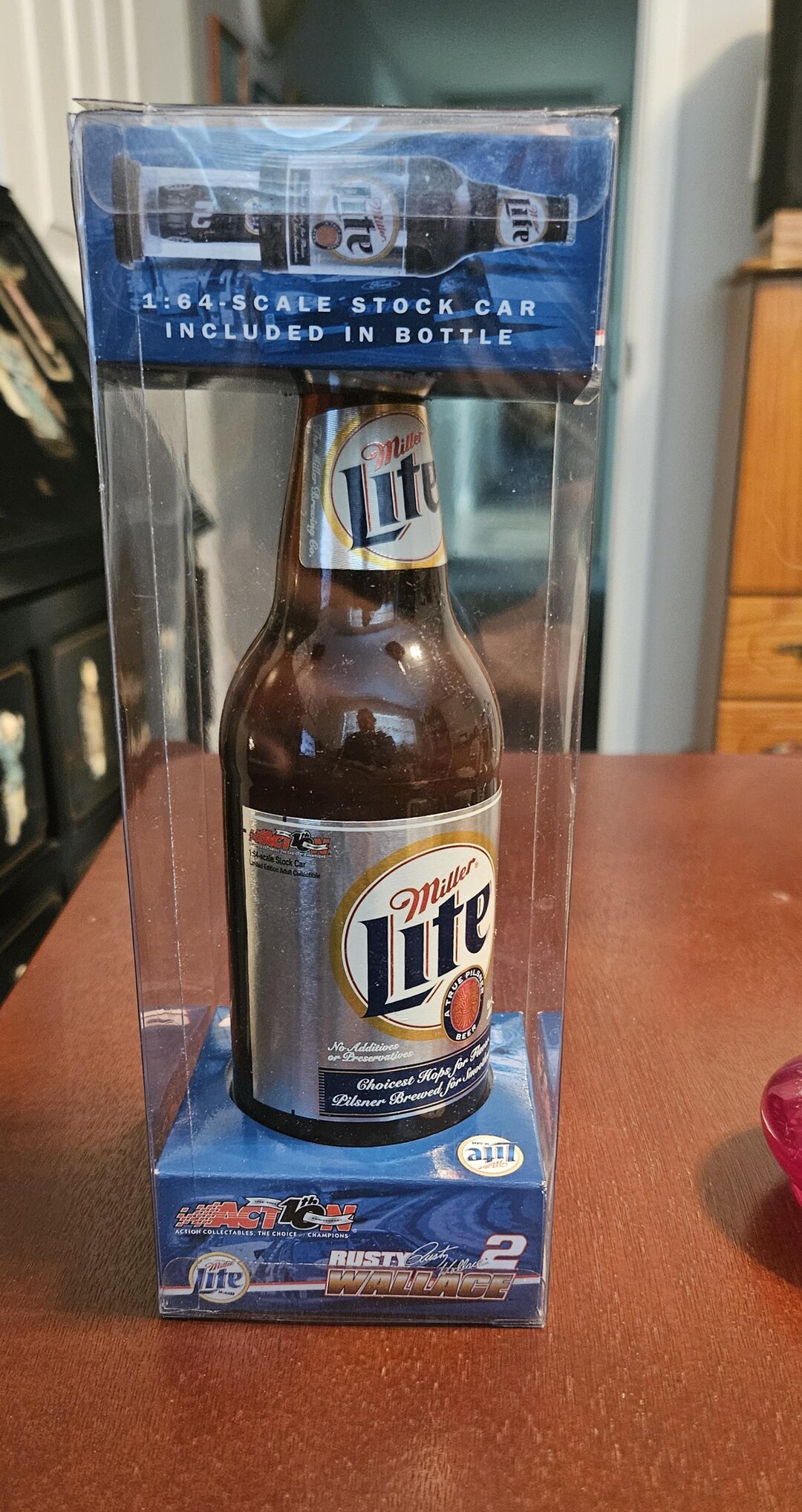 Miller Lite Rusty Wallace Stock Car 1:64 Scale - Collectible Display - Etsy